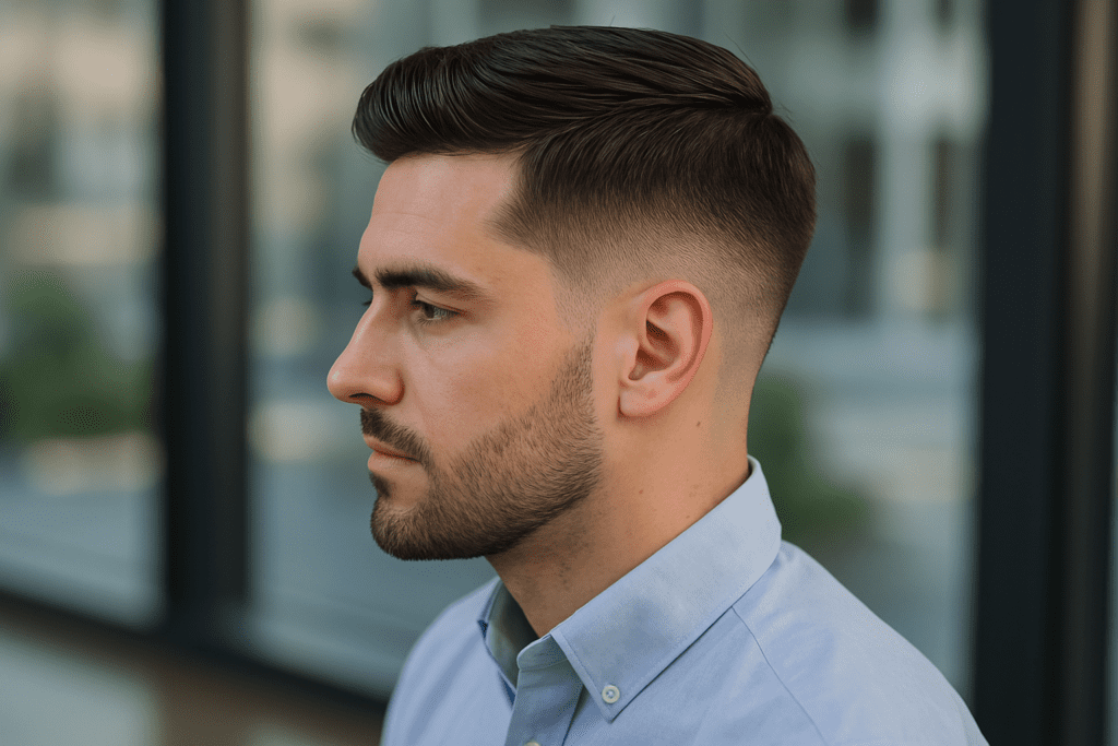Drop Fade Haarschnitt: Stylisch und modern für Herren - Der neue Mann